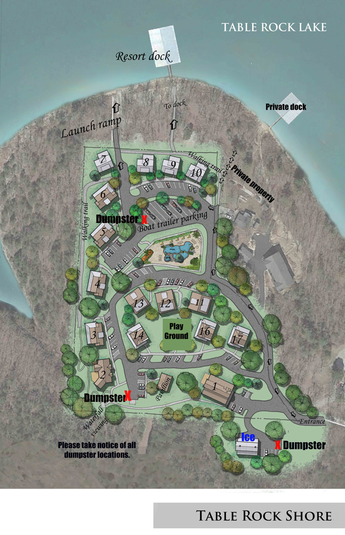 Gorgeous Bluff Cabins | Phase I Construction 2020 - Tablerockshore
