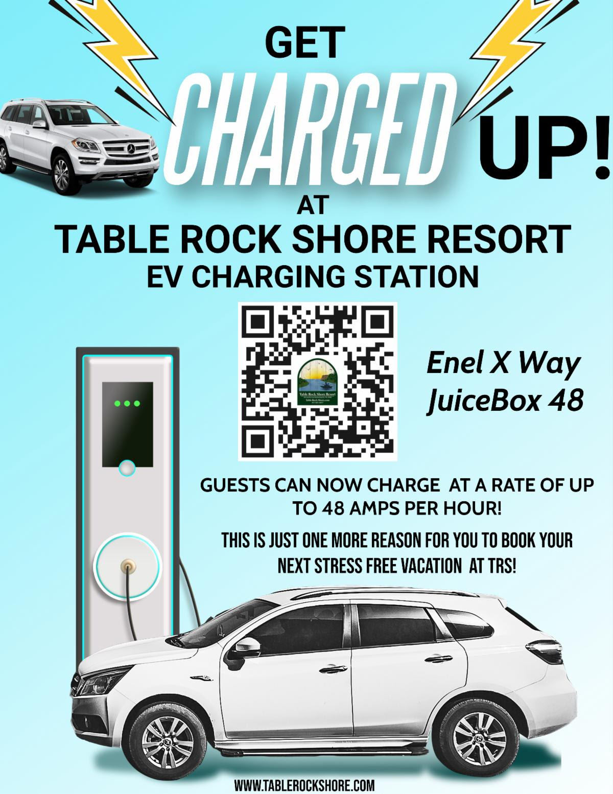 Events On Table Rock Lake | EV Charging Station - Table Rock Shore Resort